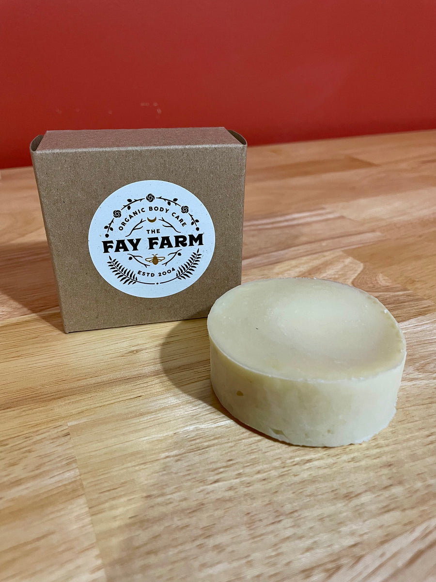 Organic Shaving Puck – The Fay Farm, LLC
